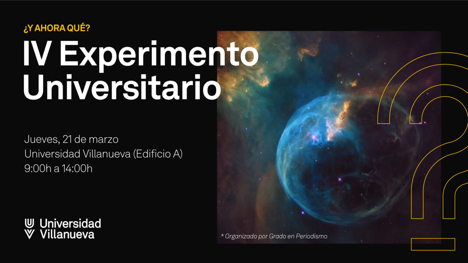 IV Experimento Universitario - Universidad Villanueva
